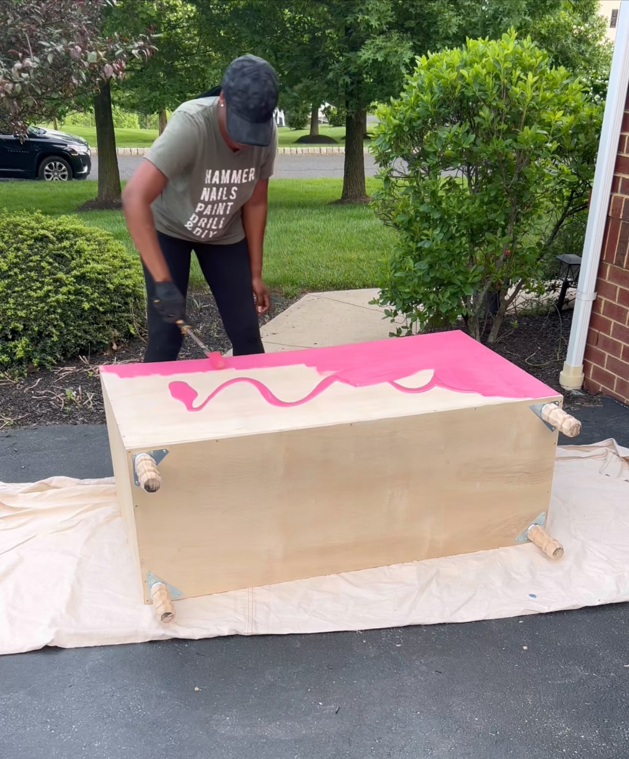 How to make a DIY Dessert Cart - One Handy Momma