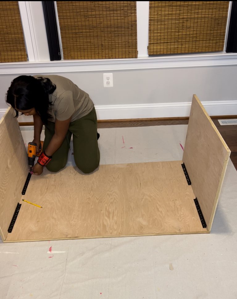 How To Make A Foldable DIY Mobile Bar - One Handy Momma